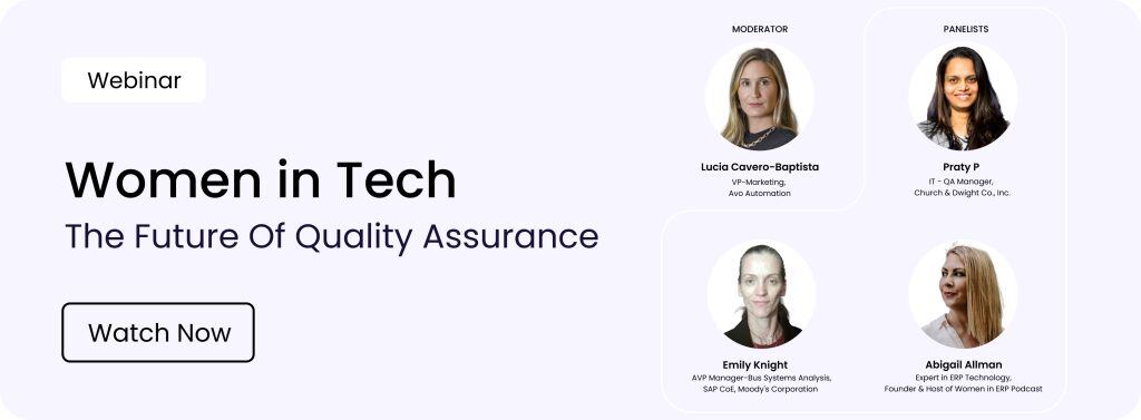 Women in Tech - The Future of Test Automation | Webinar